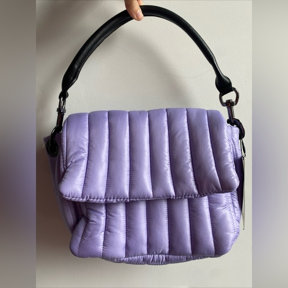 THINK ROYLN | Bags | Think Royln Bar Quilted Shoulder Bag Shiny ...